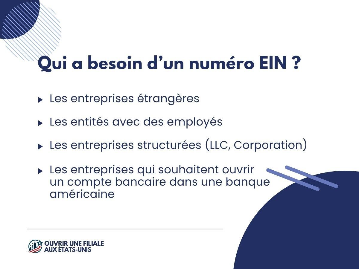 Numéro EIN : Comment l’obtenir pour s’implanter aux États-Unis